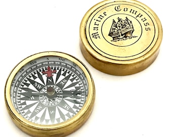 Pocket compass | Etsy