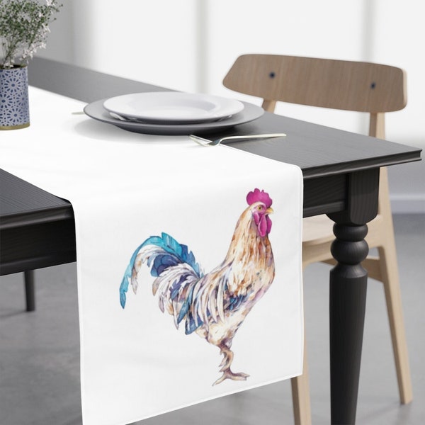 Rooster Table Runner - Etsy