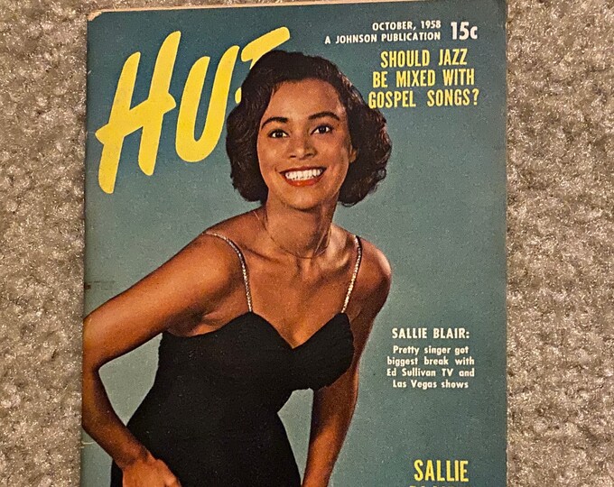 RARE October 1958 HUE Mini Magazine - Sallie Blair's Biggest Break (jet ...