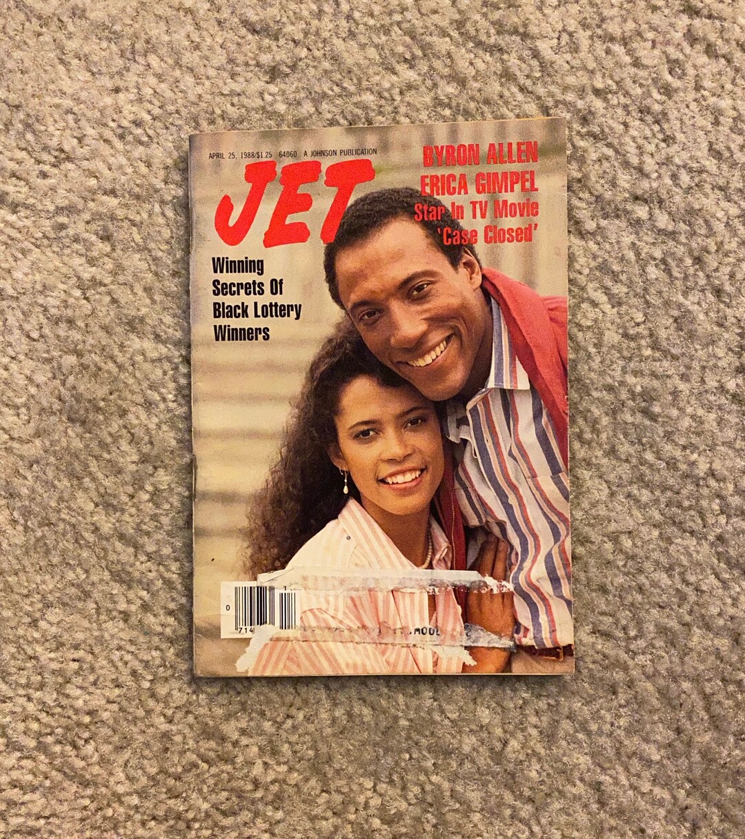 Vintage April 25, 1988 JET Magazine - Byron Allen / Winning Secrets of ...