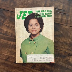 Vintage JET Magazine July 1972: Patricia Harris, Black Woman in ...
