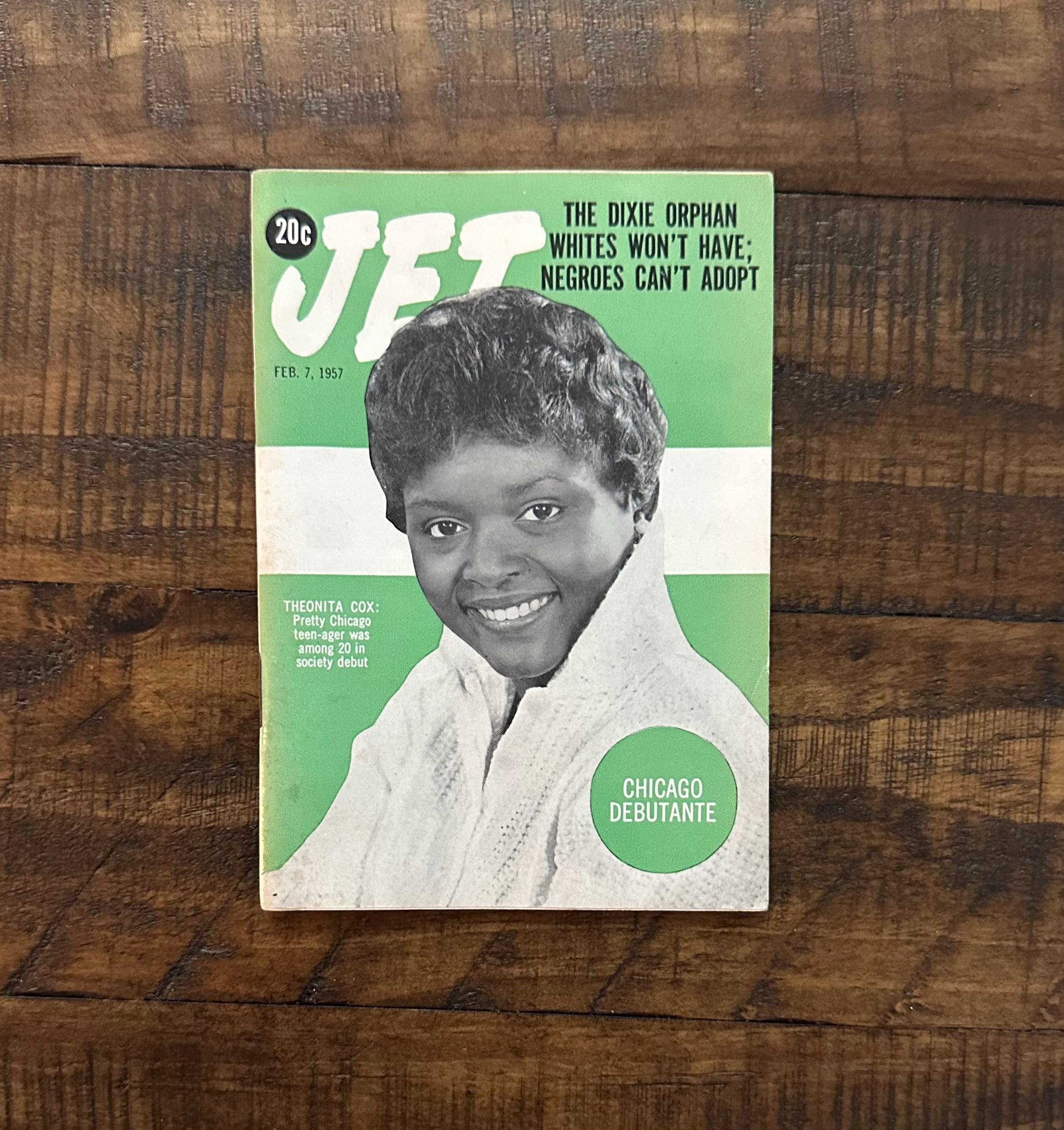 Vintage February 1957 JET Magazine: Chicago Debutante - Etsy