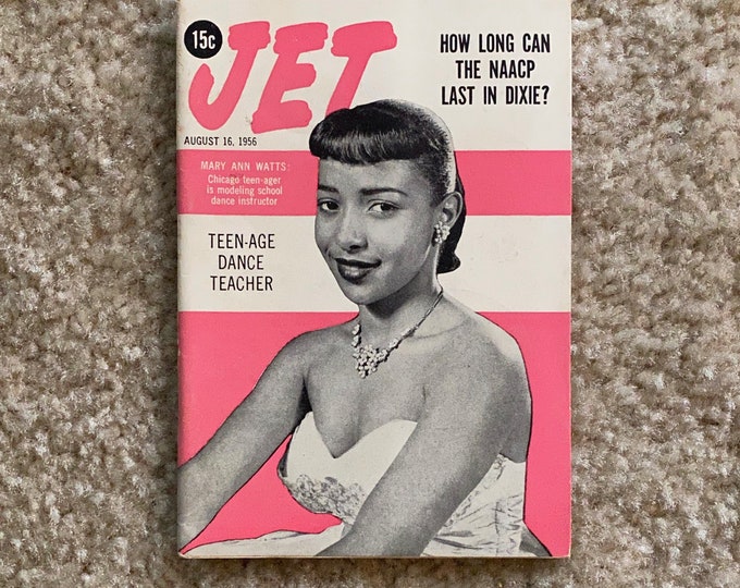 Vintage August 16 1956 Mini JET Magazine How Long Can the - Etsy