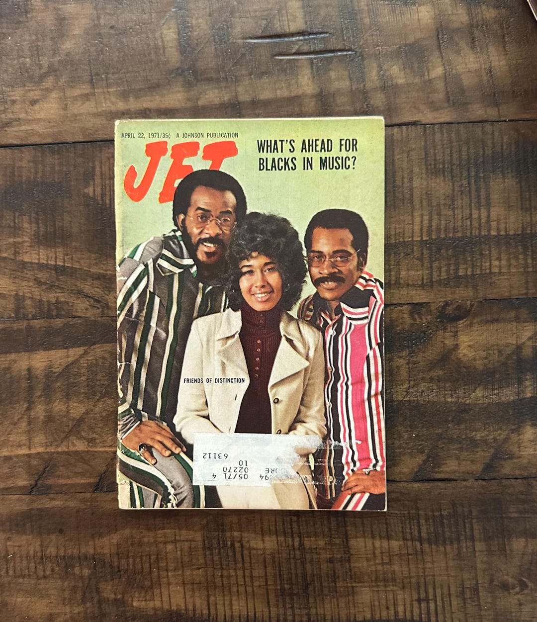 Vintage JET Magazine - Friends of Distinction, Black Music (1971) - Etsy
