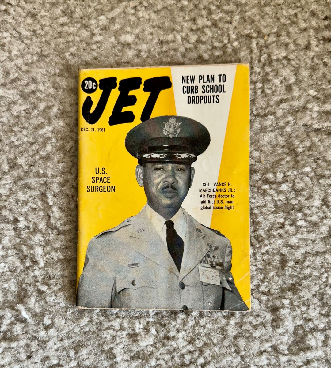 Vintage December 21, 1961 Mini JET Magazine - US Space Surgeon - Etsy