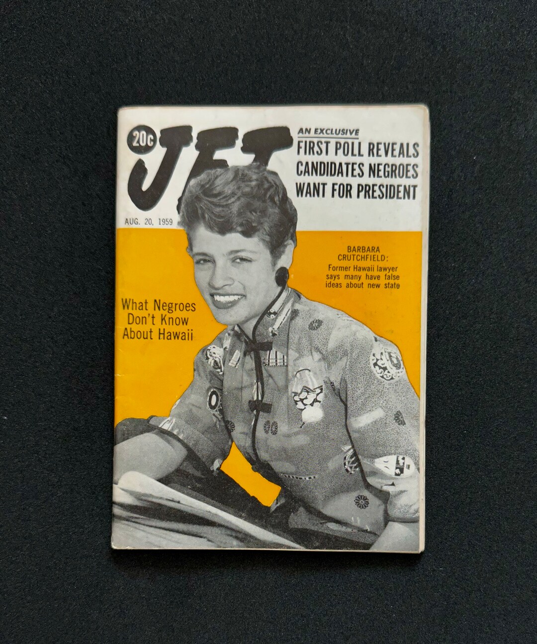 Rare Issue: August 20 1959 JET Magazine What Negroes - Etsy