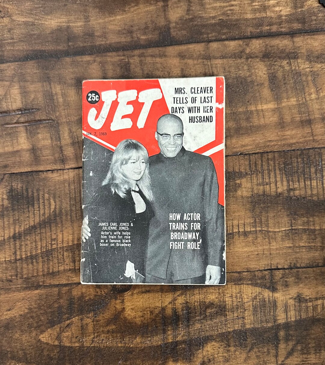 Vintage JET Magazine, January 2, 1969: Eldridge Cleaver Story - Etsy