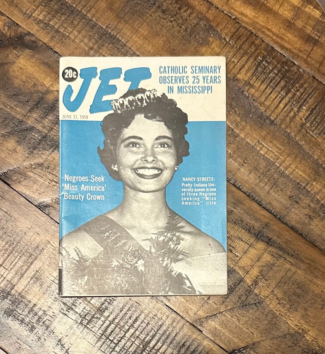 Vintage June 11, 1959 Mini JET Magazine Negroes Seek miss America ...