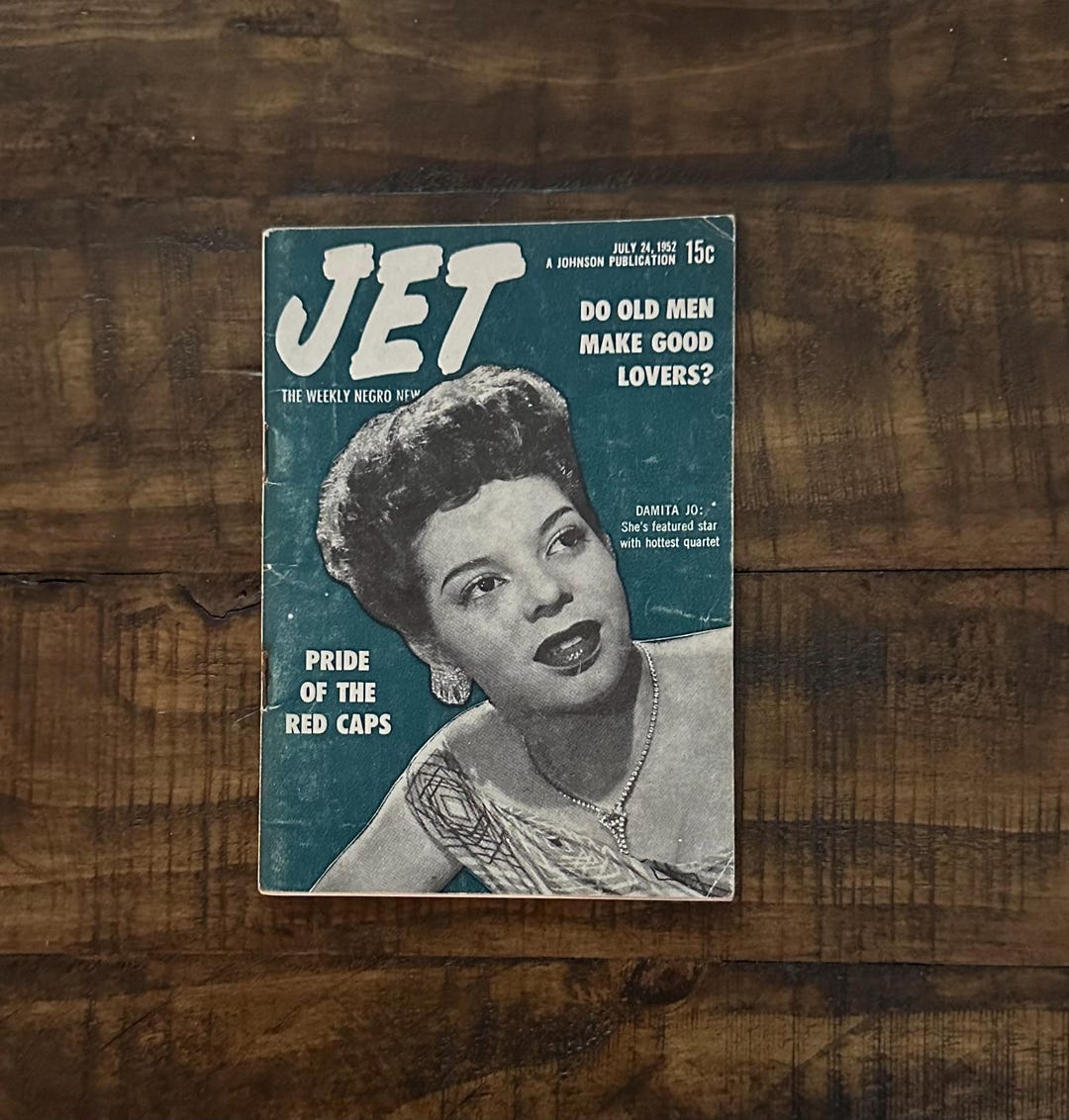 Vintage JET Magazine July 24, 1952: Damita Jo Cover - Etsy