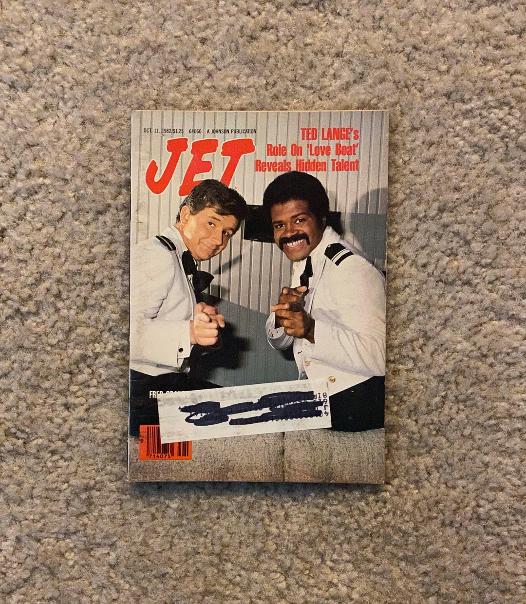 Vintage October 11, 1982 JET Magazine the Love Boat Ted Lange - Etsy