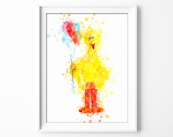 Sesame street print | Etsy