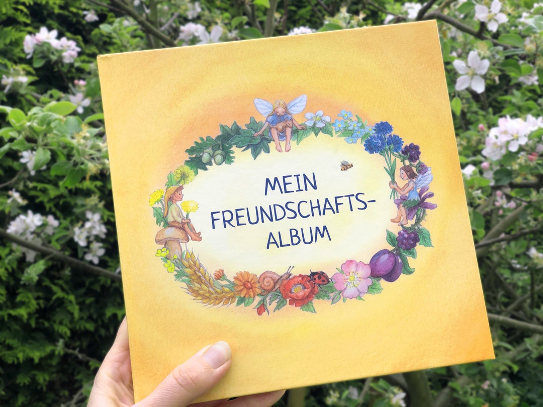 Friendship Book, Friendship Album Waldorf Kindergarten and School - Etsy