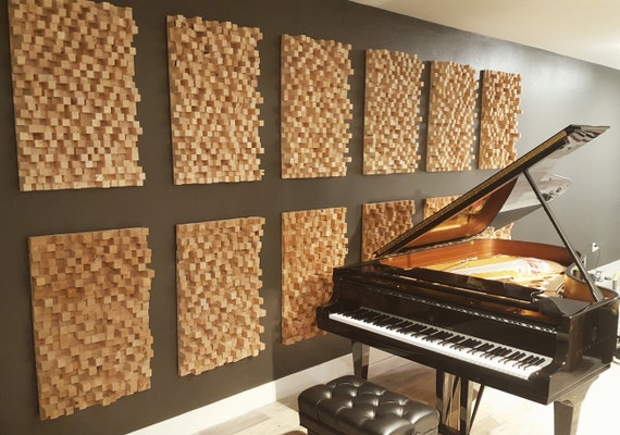 Genuine Wood Sound Diffusers 34 X 24 2 Pack - Etsy