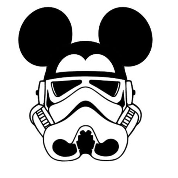 Mickey Stormtrooper Svg - Etsy