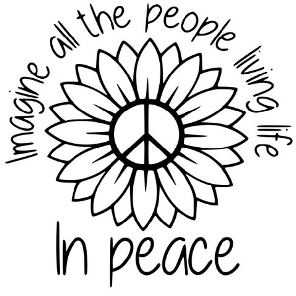 Imagine Peace - Etsy