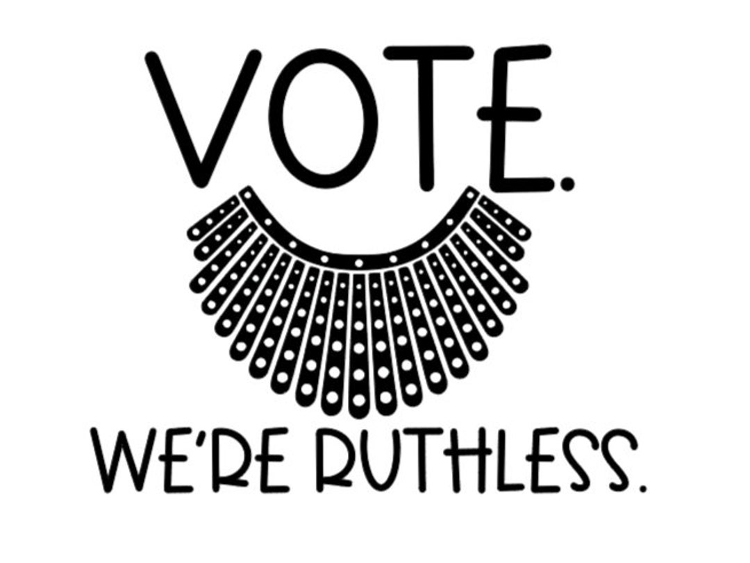 RBG SVG Ruthless SVG Vote Svg I Dissent Svg Women's Rights Equality Pro ...