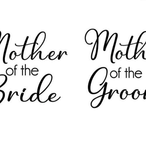 Mother of the Bride Svg Png Dfx Bridal Party SVG Wedding - Etsy