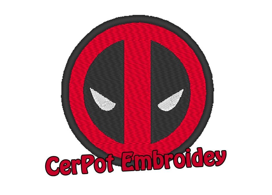 Machine Embroidery Design Deadpool Comics Embroidery Instant Download 5 ...