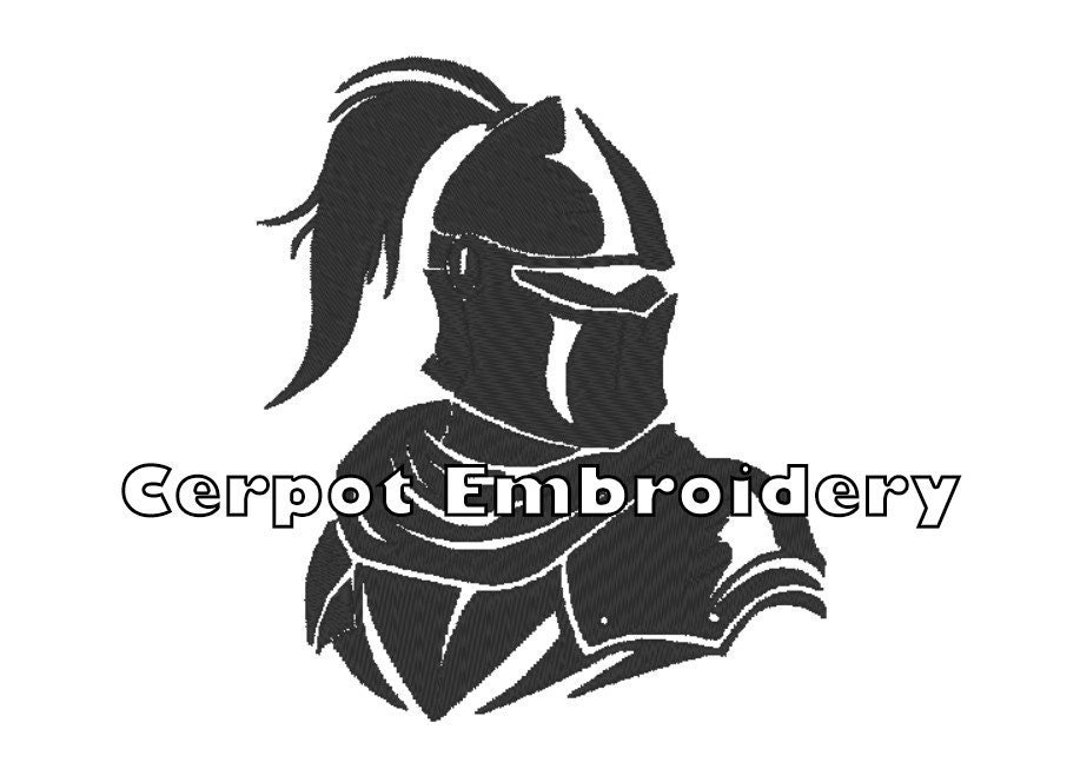 Machine Embroidery Design Knight Pattern Medieval/fantasy Embroidery ...