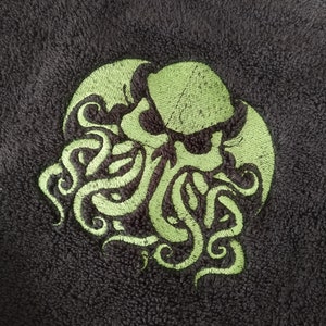 Machine Embroidery Design - Cthulhu Head Embroidery Pattern - Animal ...
