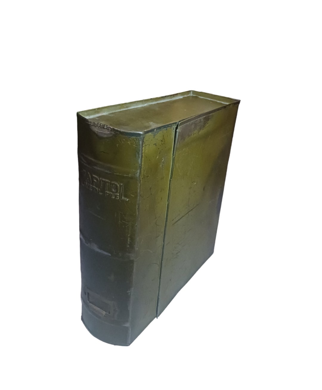 Vintage Capitol Metal File Storage Box - Etsy