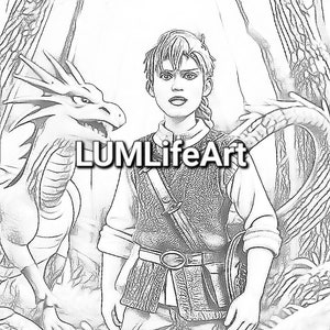 Printable Eragon Coloring Pages