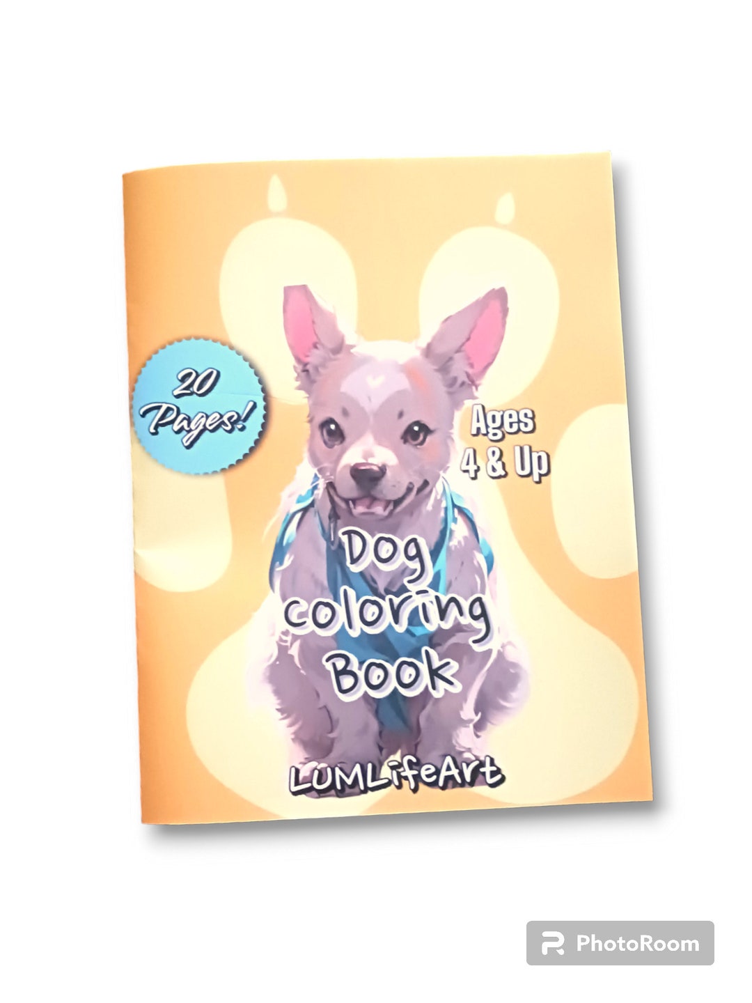 New All Ages 20 Page Dog Coloring Book by Lumlifeart - Etsy