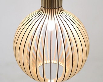 Wooden Light Shade - Etsy