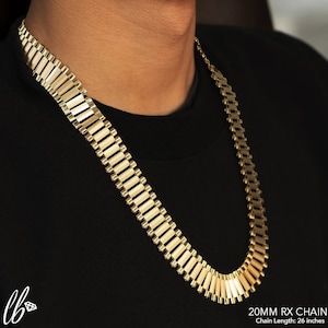 Lovebling 10k Yellow Gold RX Chain Necklace (available From 5mm to 20mm ...