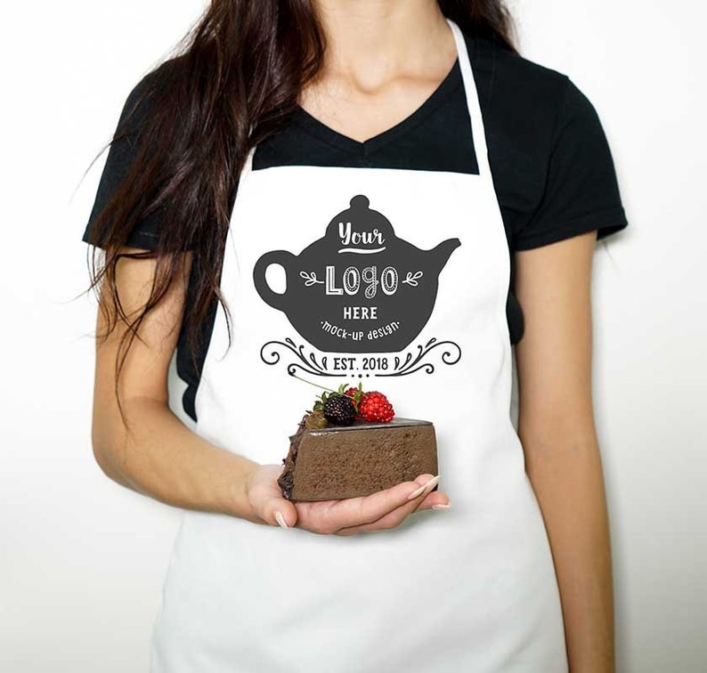 Apron Mockup Model Mockup Apron Template Apron for Girls - Etsy