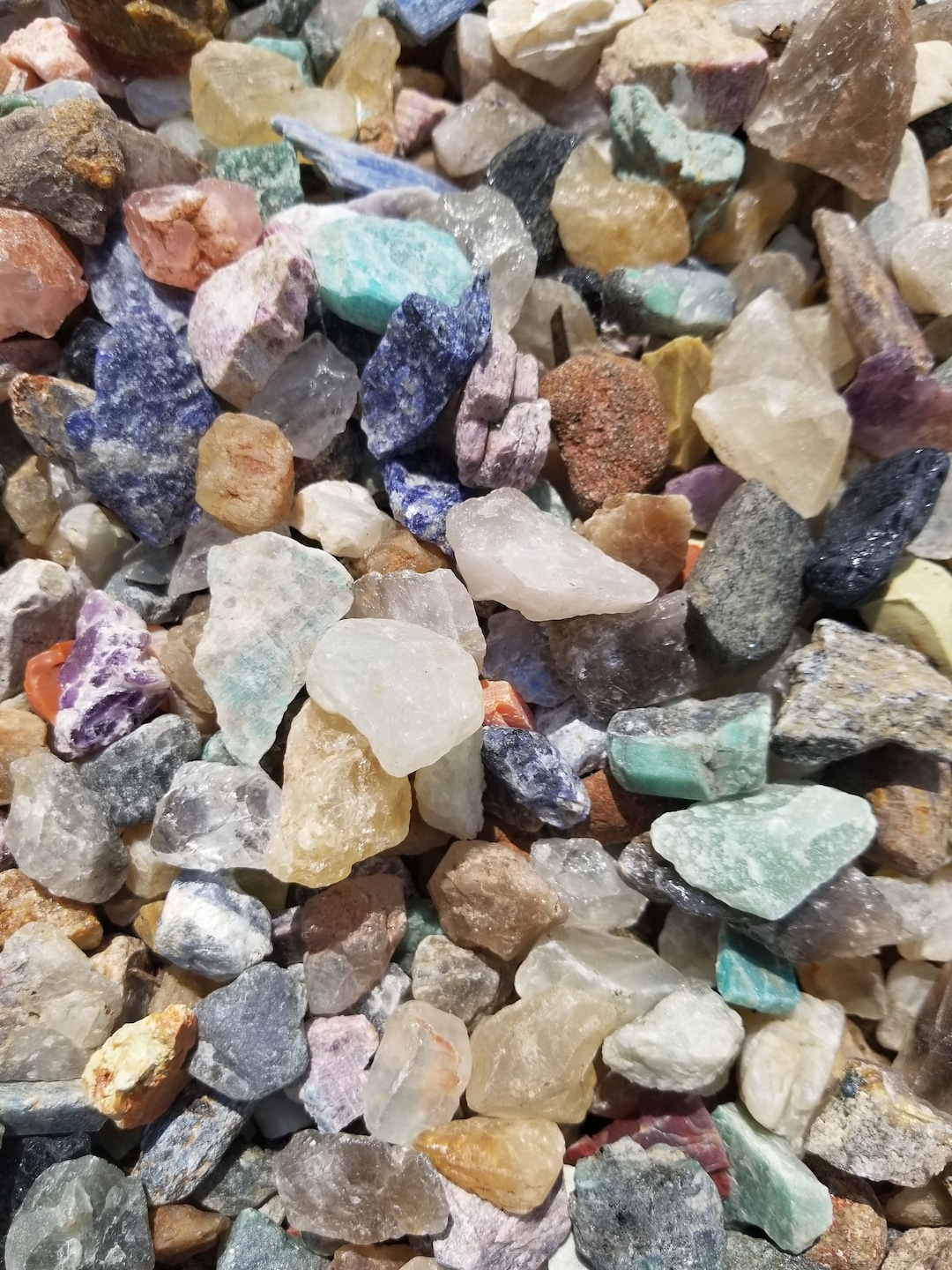 ONE Dollar Plus Natural Rocks Rough Stones, Gemstones and More - Etsy