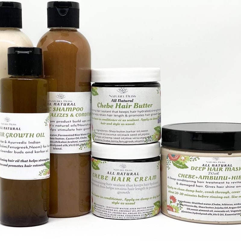 4c Hair Care Set - Etsy