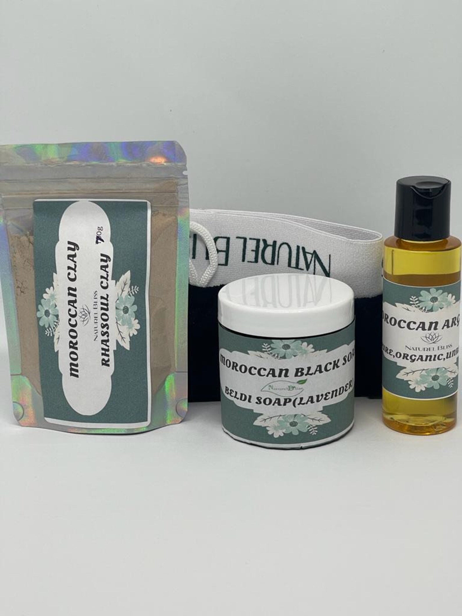 Hammam Bath Kit/traditional Moroccan Bath Kit/detox - Etsy