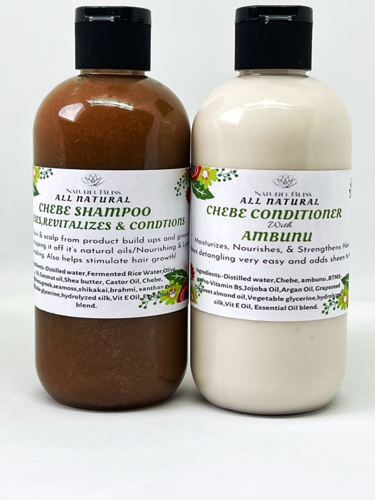 Chebe Shampoo & Conditioner Pack...hair Growth Kit - Etsy