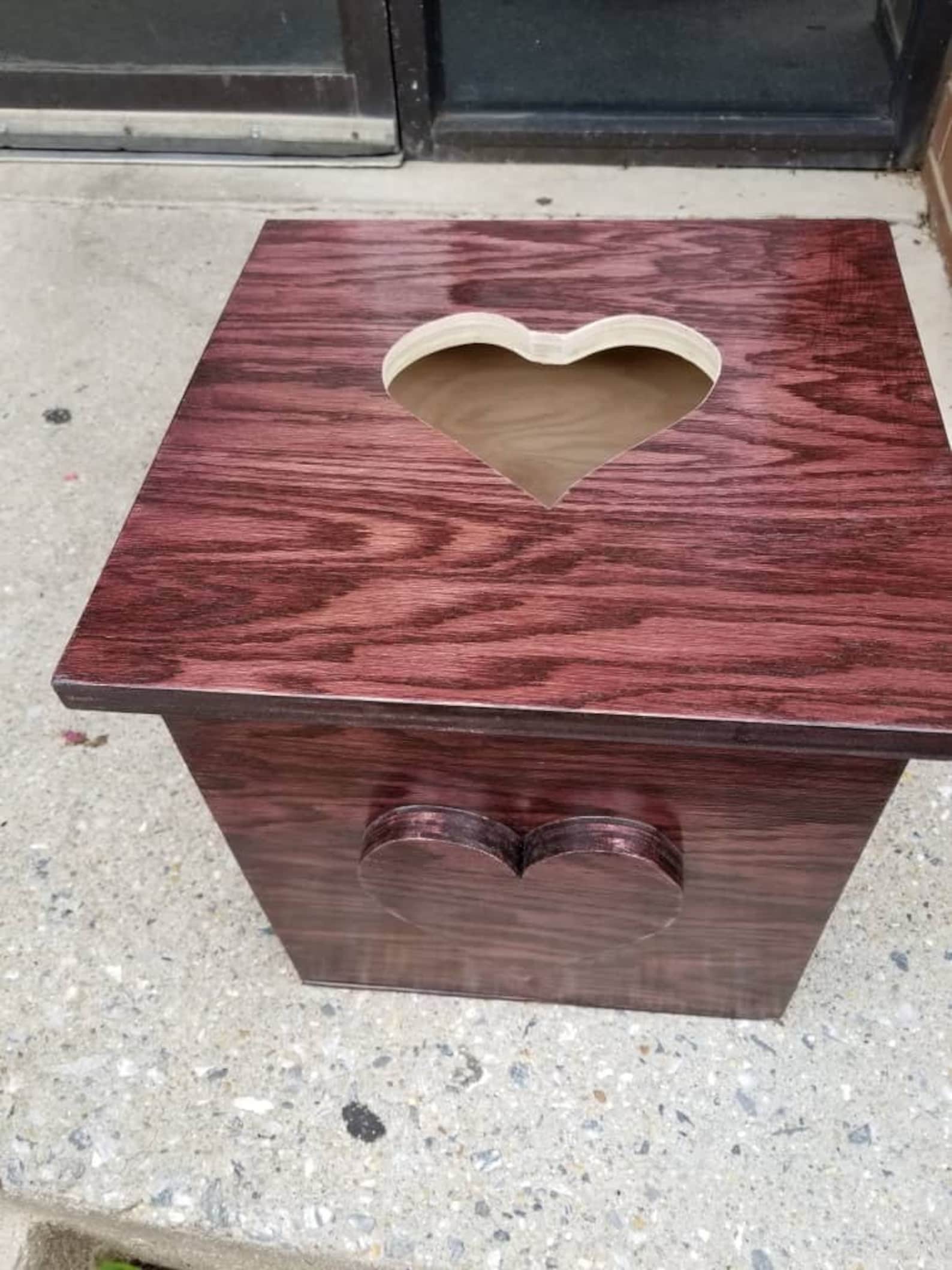 Yoni Stool/yoni Steam Stool/v-steam Box With Open Top Lid | Etsy