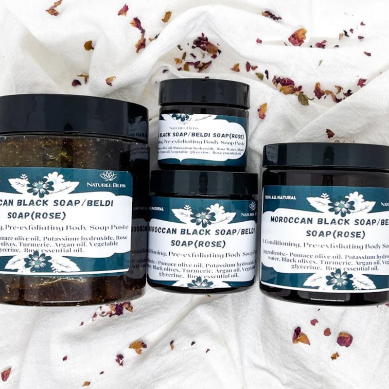 Moroccan Black Soap - Etsy UK