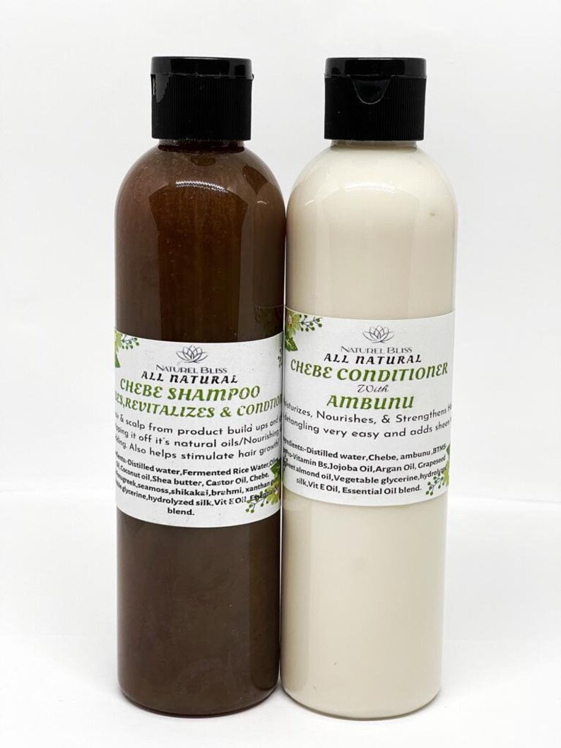 Chebe Shampoo & Conditioner Pack...hair Growth Kit - Etsy
