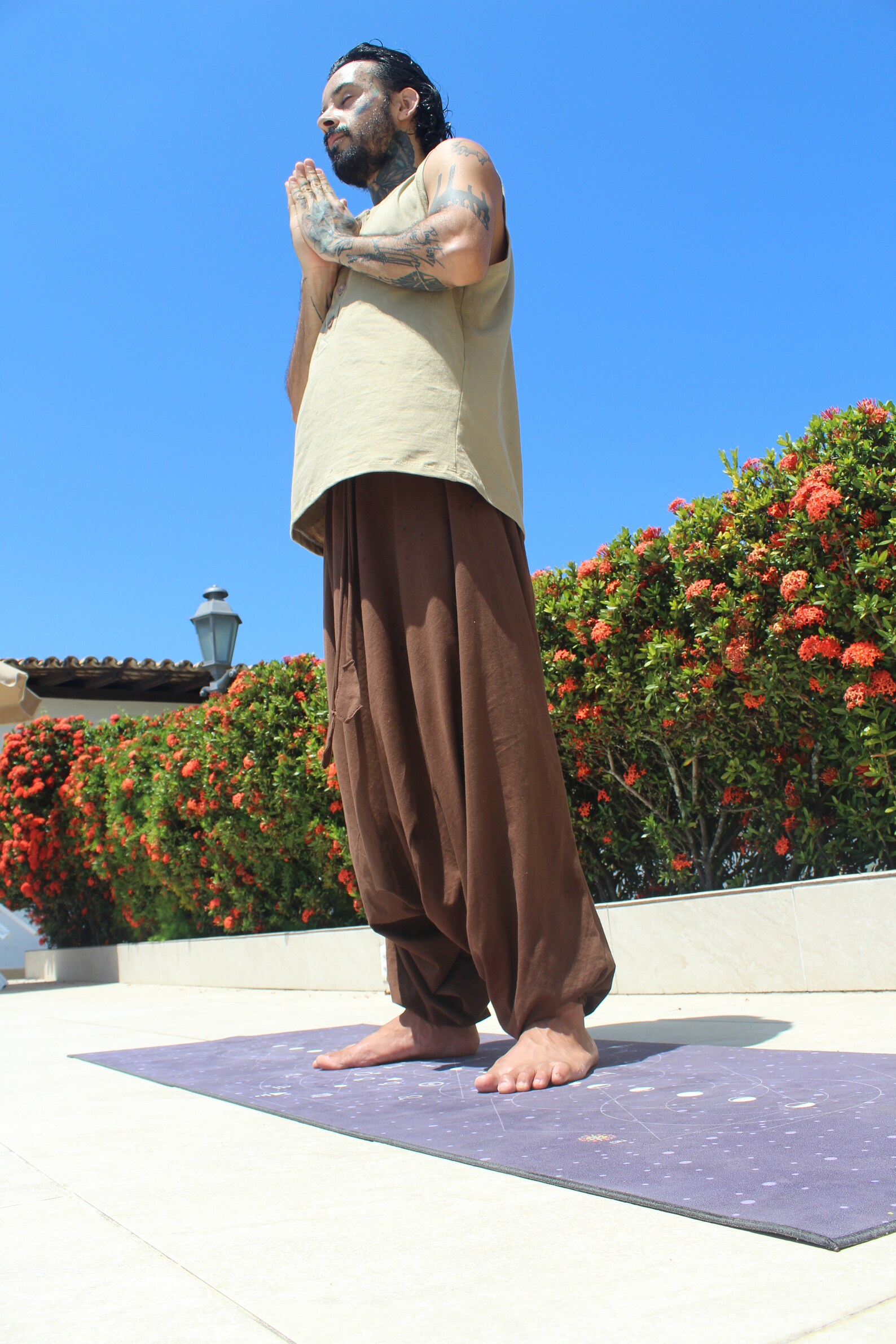 Goa Pants Aladdin Harem Balloon Thai Pants Cotton - Etsy