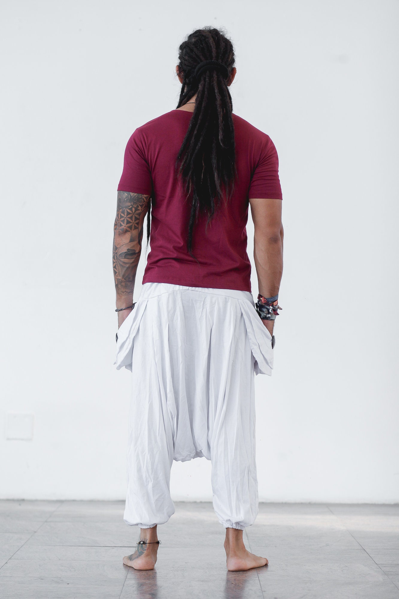 Goa Shirt - Organic Leather Shirt - Rustic, Raw, Hippie, Psytrance ...