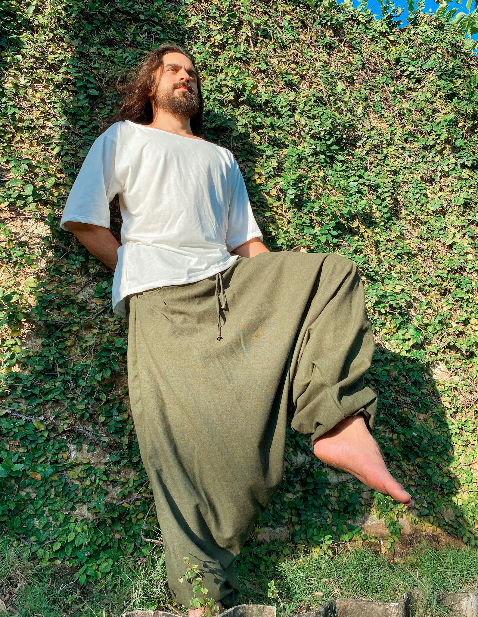 Goa Shiva Pants Personalized Linen Aladdin, Harem, Balloon, Thai ...