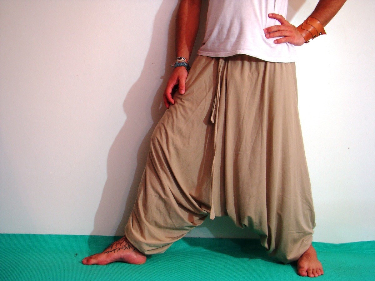 Goa Pants Aladdin, Harem, Balloon, Thai Pants Cotton Goa, Hippie ...