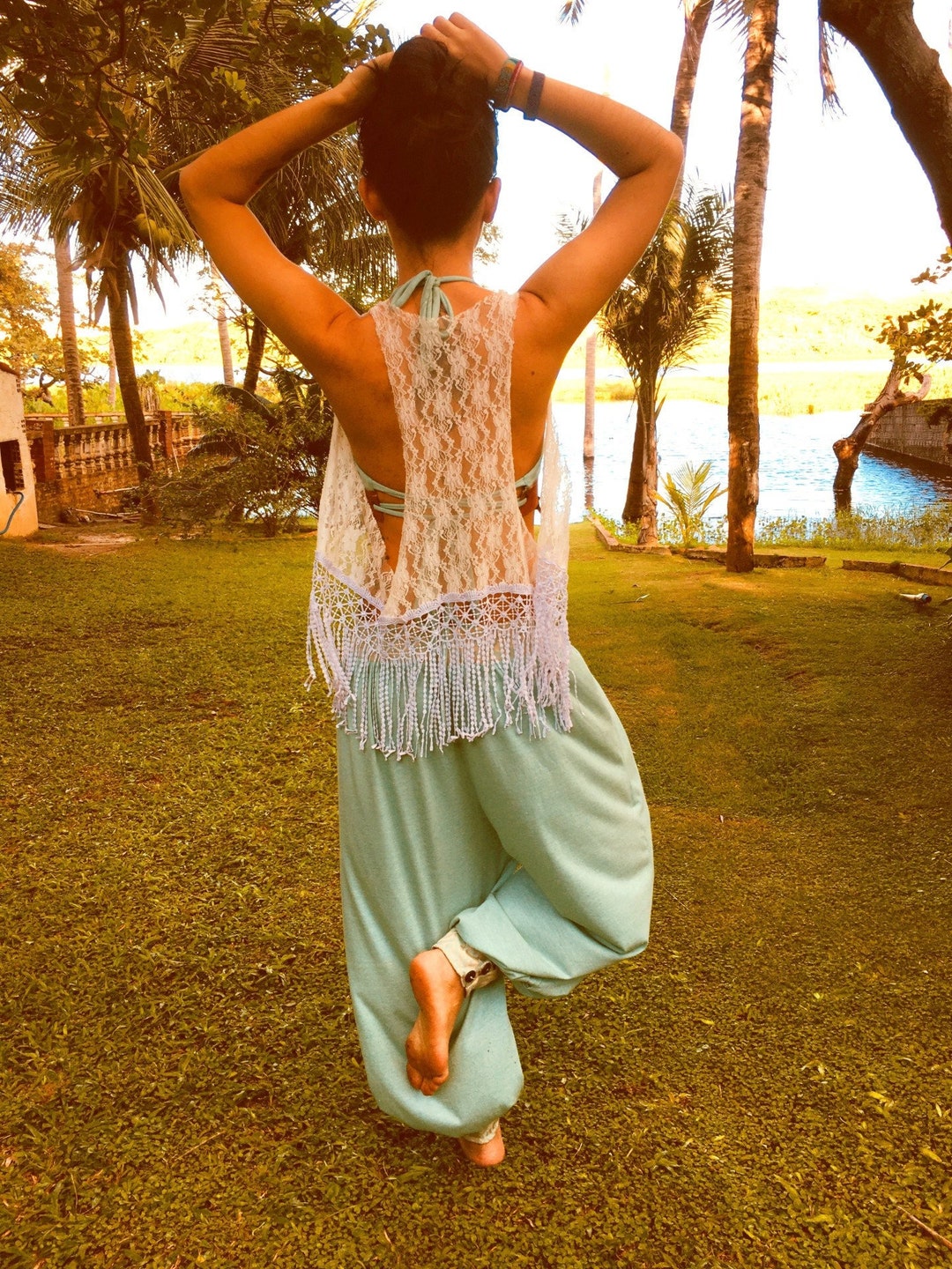 Calças Hindus - Algodão Reciclado - Ecológicas - Aladdin, Harém, Balão ...