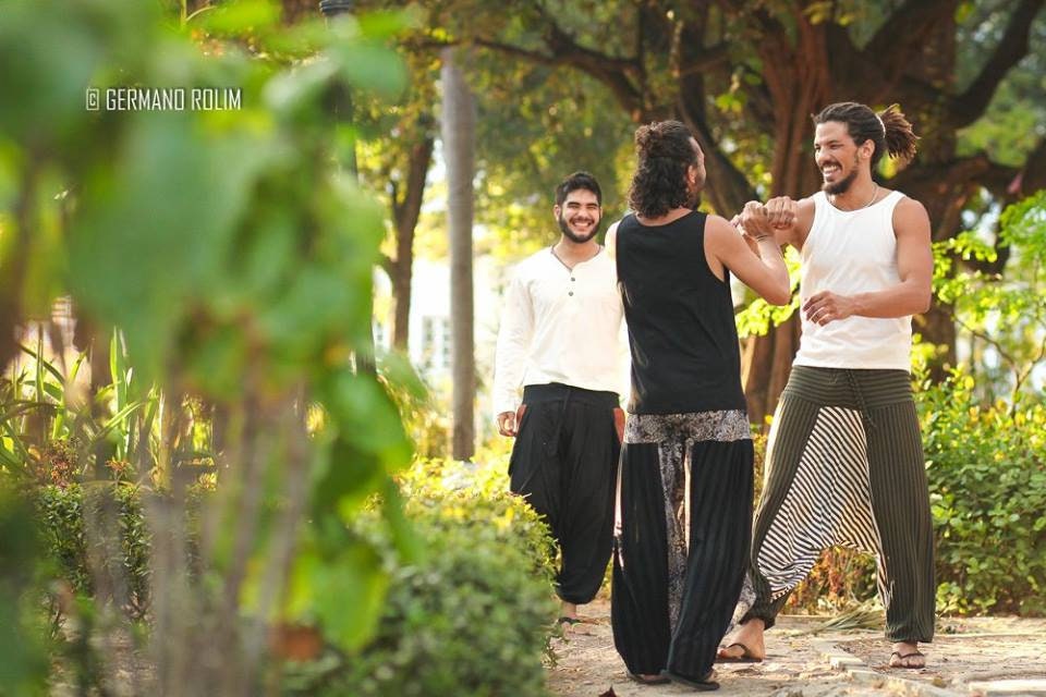 Goa Shirt Long Shirt Rustic, Coconut Button, Hippie, Psytrance, Cotton ...