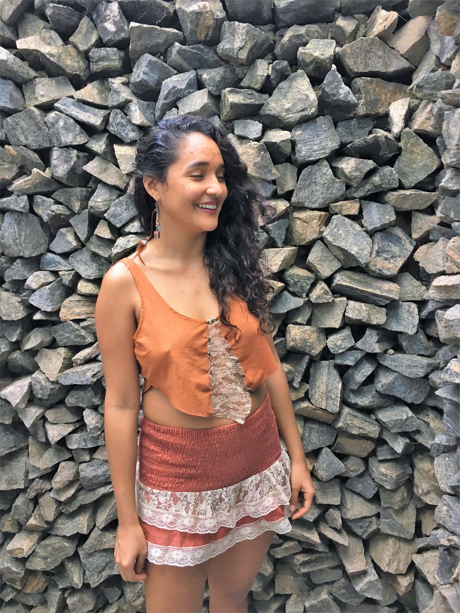 Goa Shirt Elven Shirt Rustic Hippie Psytrance Fairy | Etsy