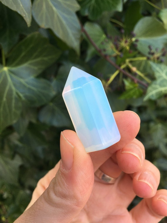 Opalite Tower Opalite Crystal Tower Gemstone Tower | Etsy