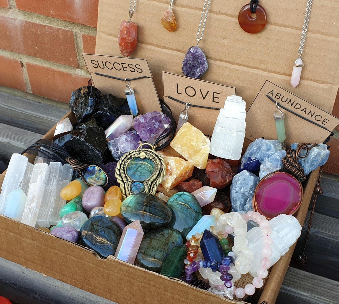 Crystal Mystery Box, Crystal Bundle, Ethically Sourced Crystals, Witchy ...