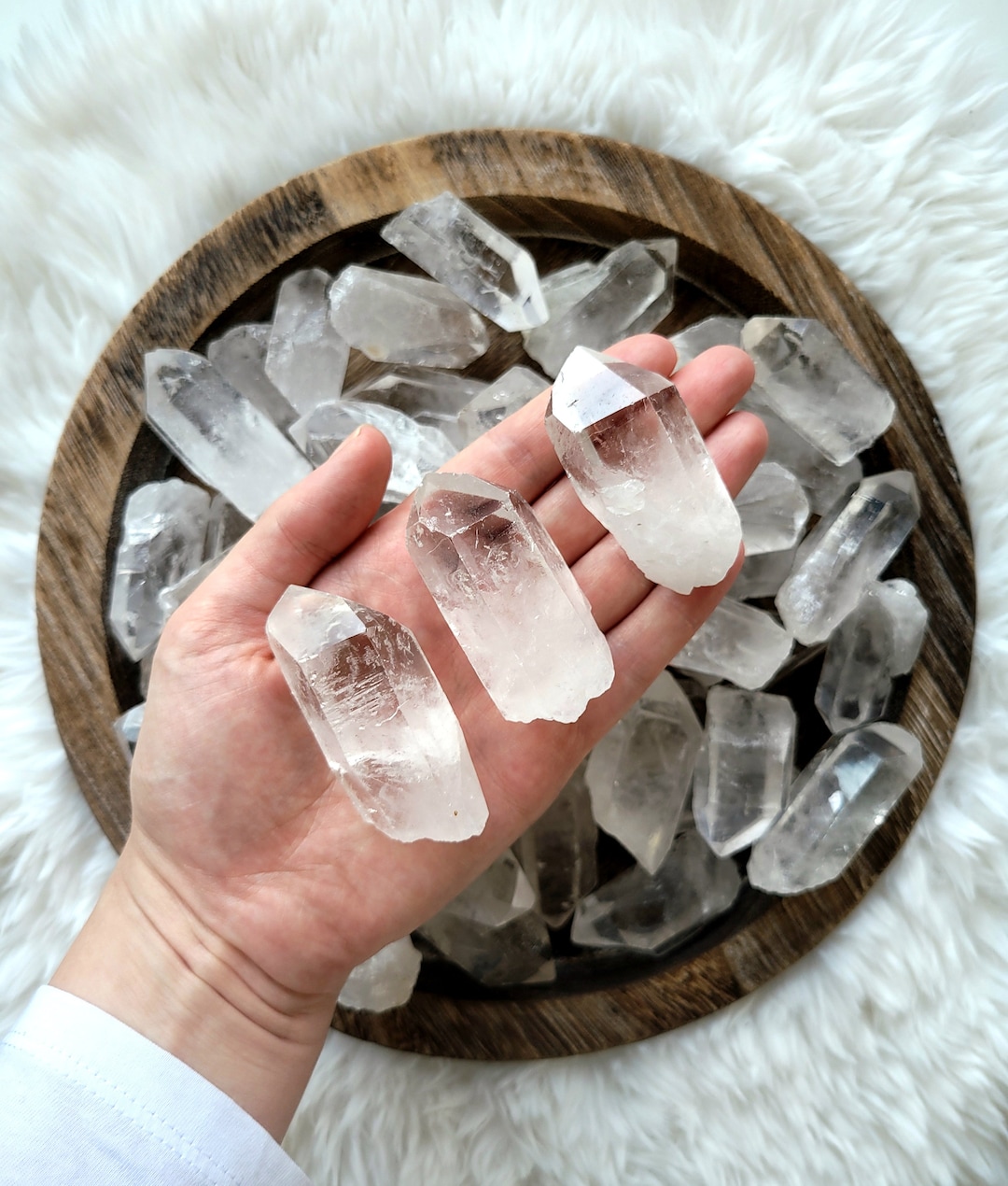 Clear Quartz Points, Brazilian Quartz Points, Ethically Sourced ...