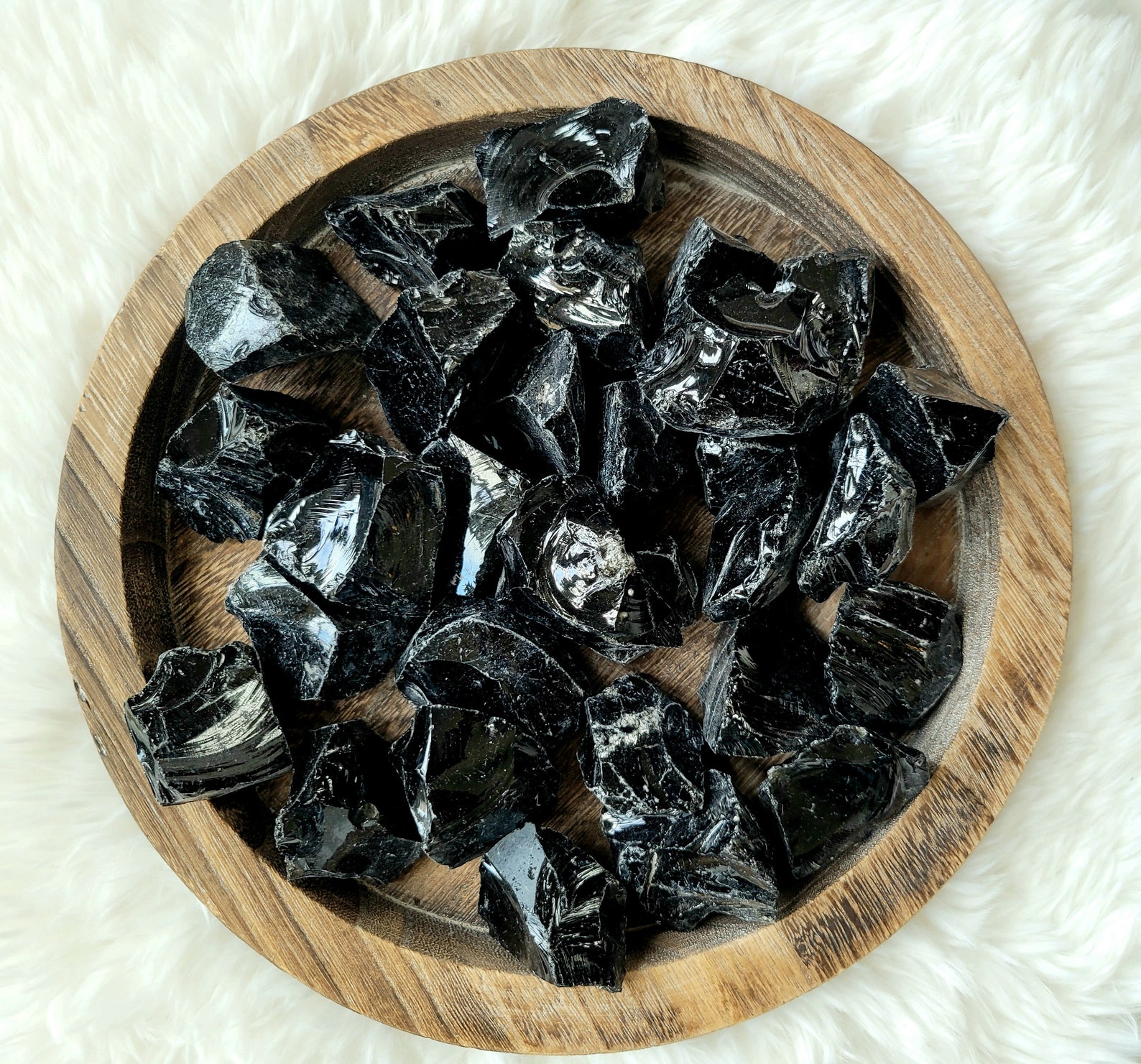 Raw Obsidian Black Obsidian Obsidian - Etsy UK