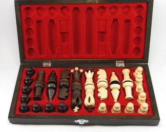 Chess set handmade | Etsy