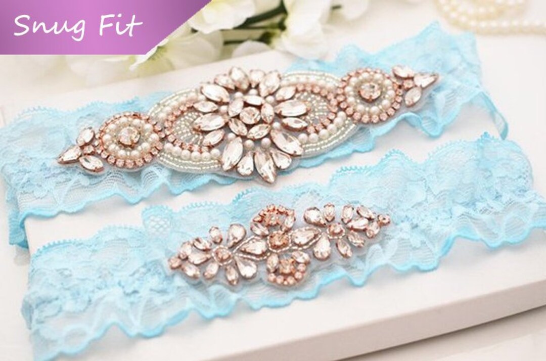 Snug Fit Wedding Lace Garter Set, No Slip Bridal Garter Set, Wedding ...
